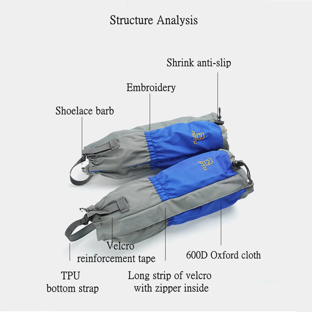 Waterproof Boot Gaiters for Hiking, Snow & Outdoor Use | Backwoods ...