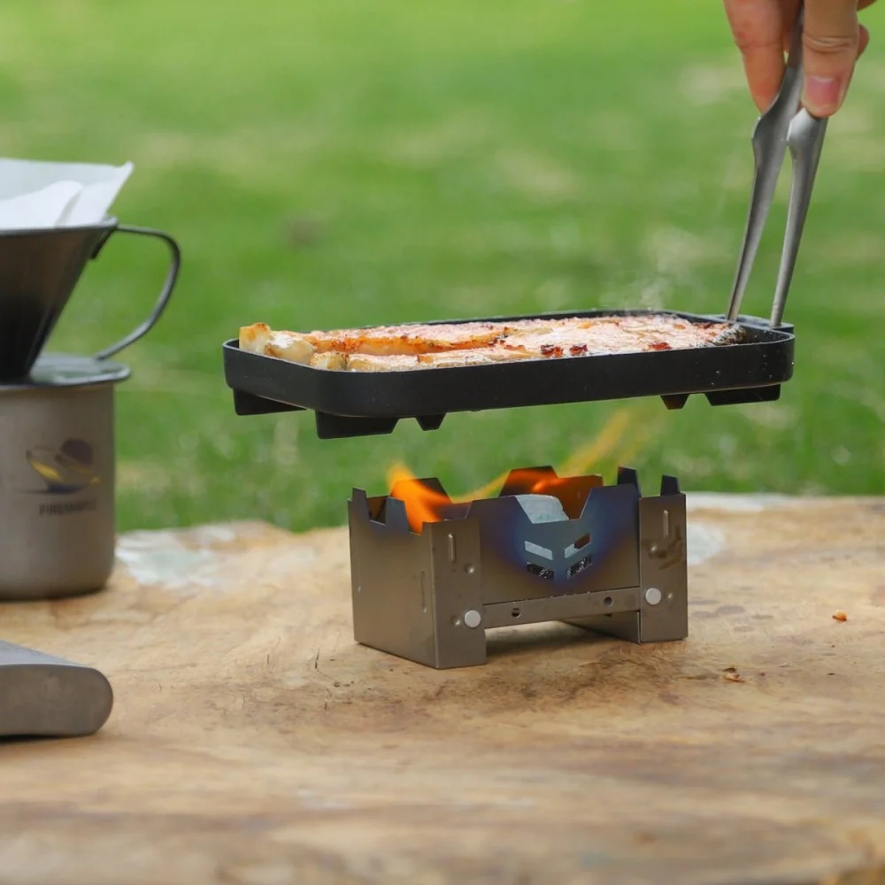 FireMaple Sunflower Grill Plate – Lightweight & Non-Stick Outdoor Grill ...