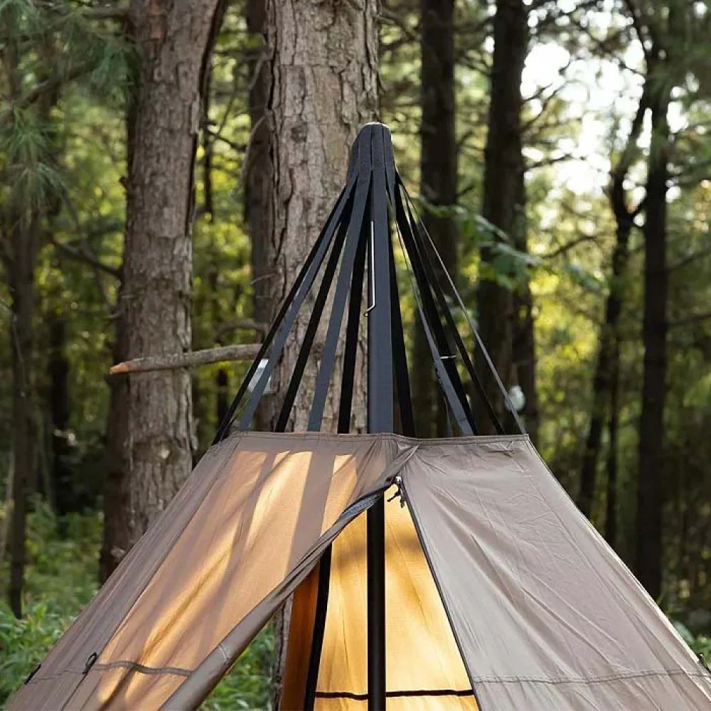 Pomoly HUSSAR Plus 2.0 Hot Tent | 2–3P Tipi Camping Tent NZ | Backwoods ...