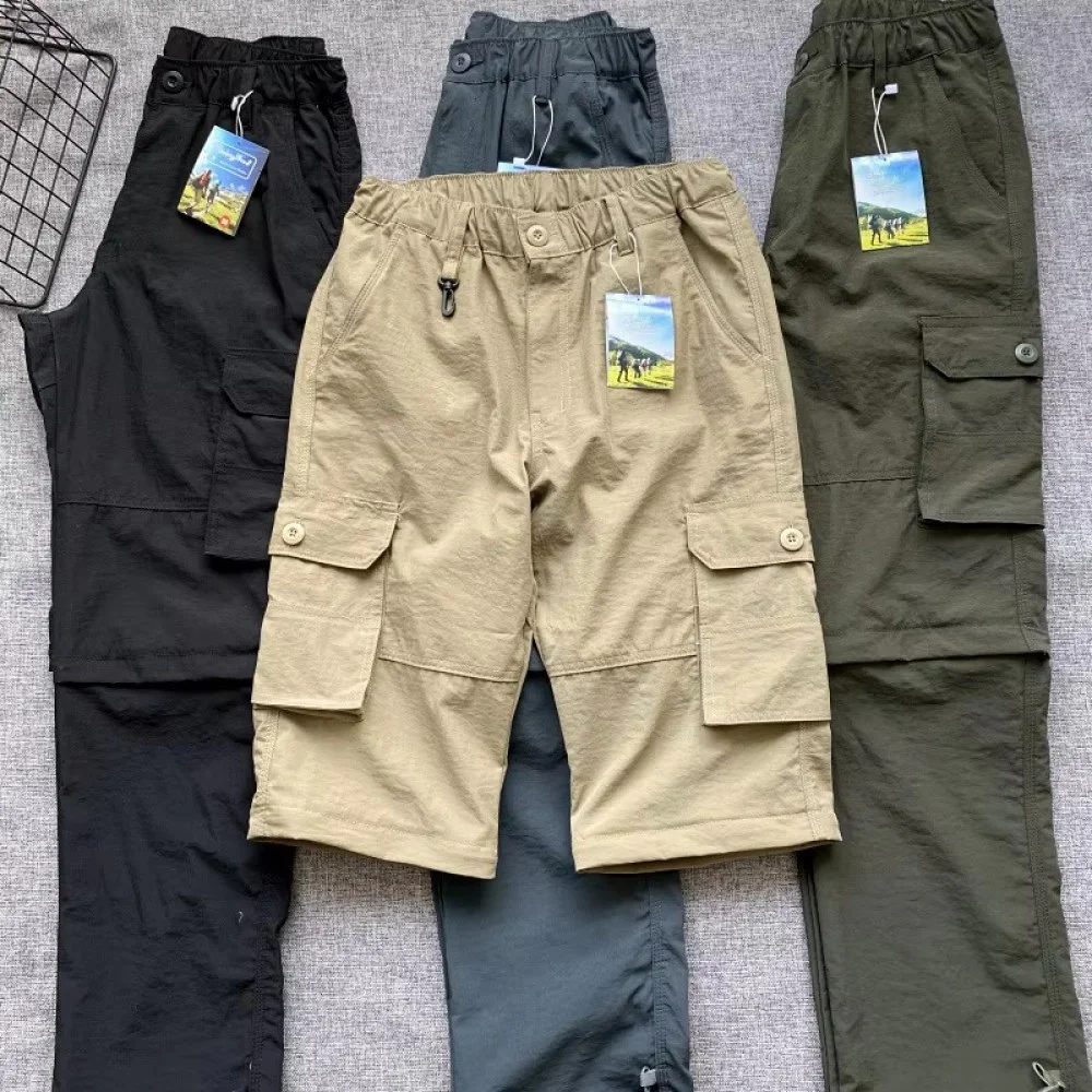 Men’s Convertible Cargo Pants | Quick Dry Summer Hiking Trousers ...
