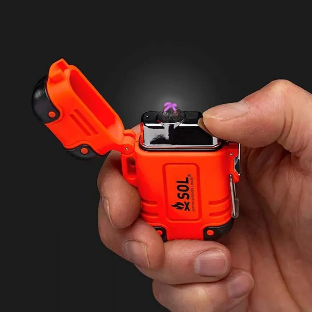 SOL Dual Arc Fuel-Free Lighter NZ | Rechargeable Waterproof Lighter for ...