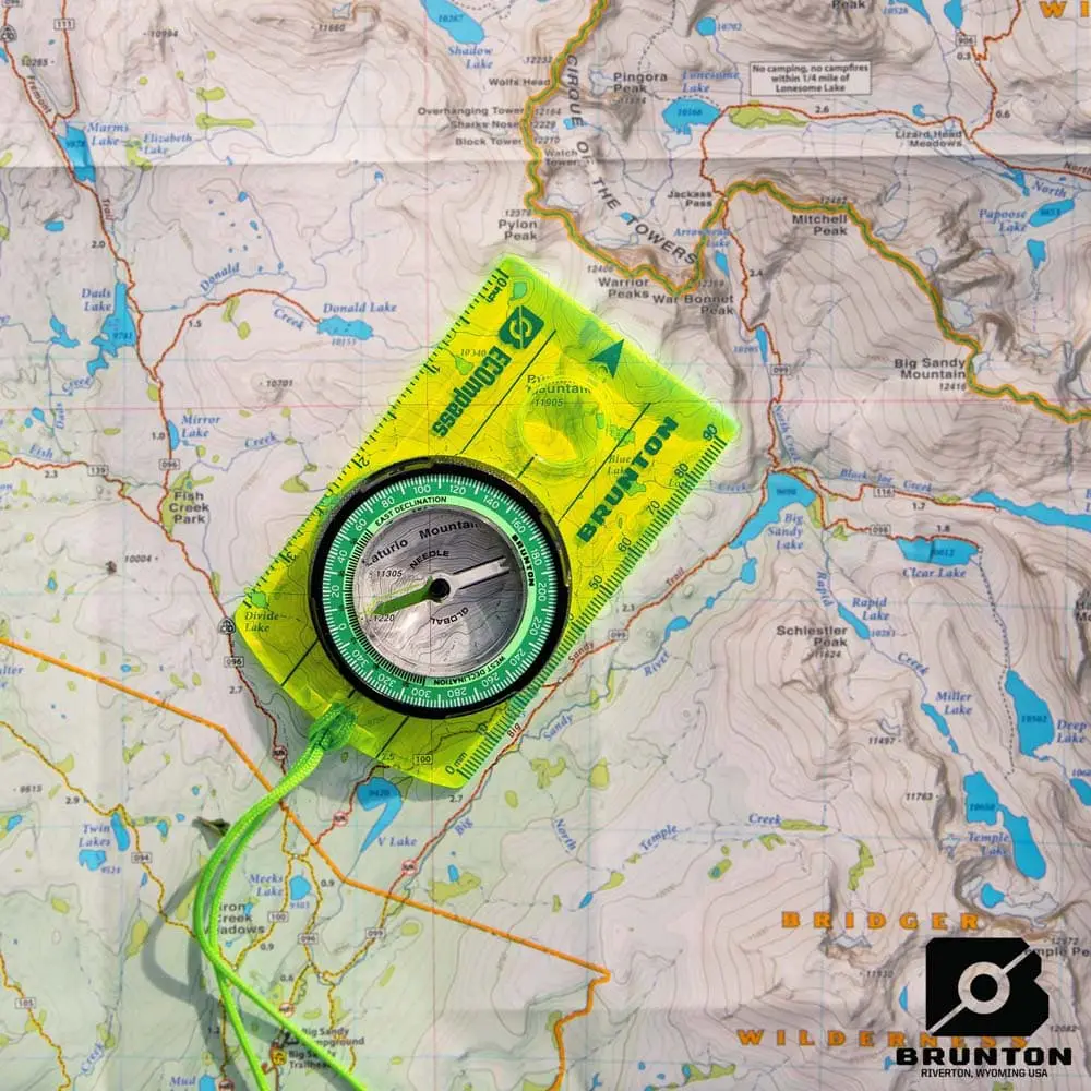 Brunton Scout ECOmpass – Recycled Compass with Global Needle ...