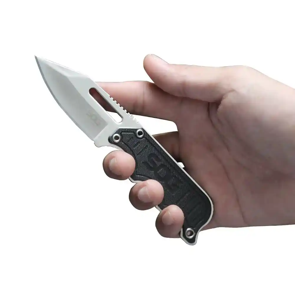 SOG Instinct Fixed Blade Knife – Compact Full-Tang Tactical EDC Knife ...