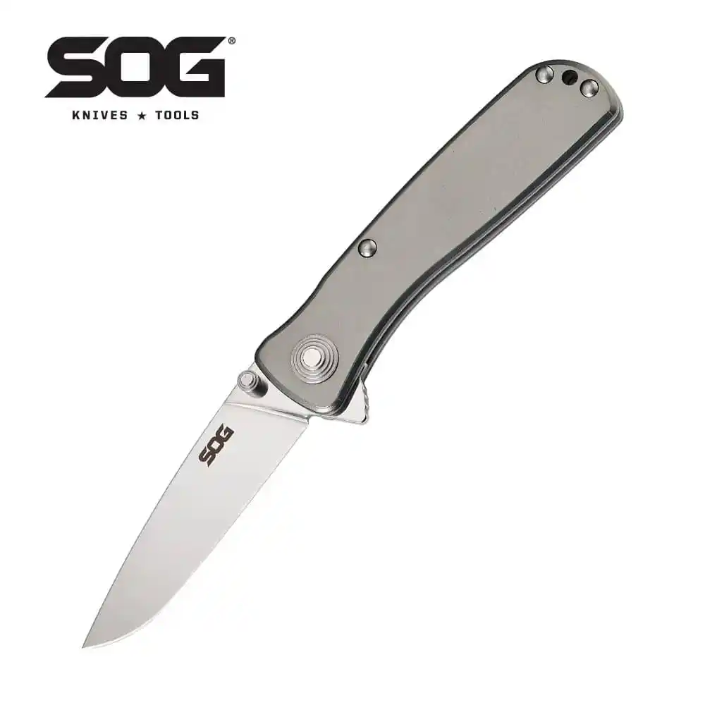 SOG Twitch Folding Knife – Compact EDC Blade with Pocket Clip ...