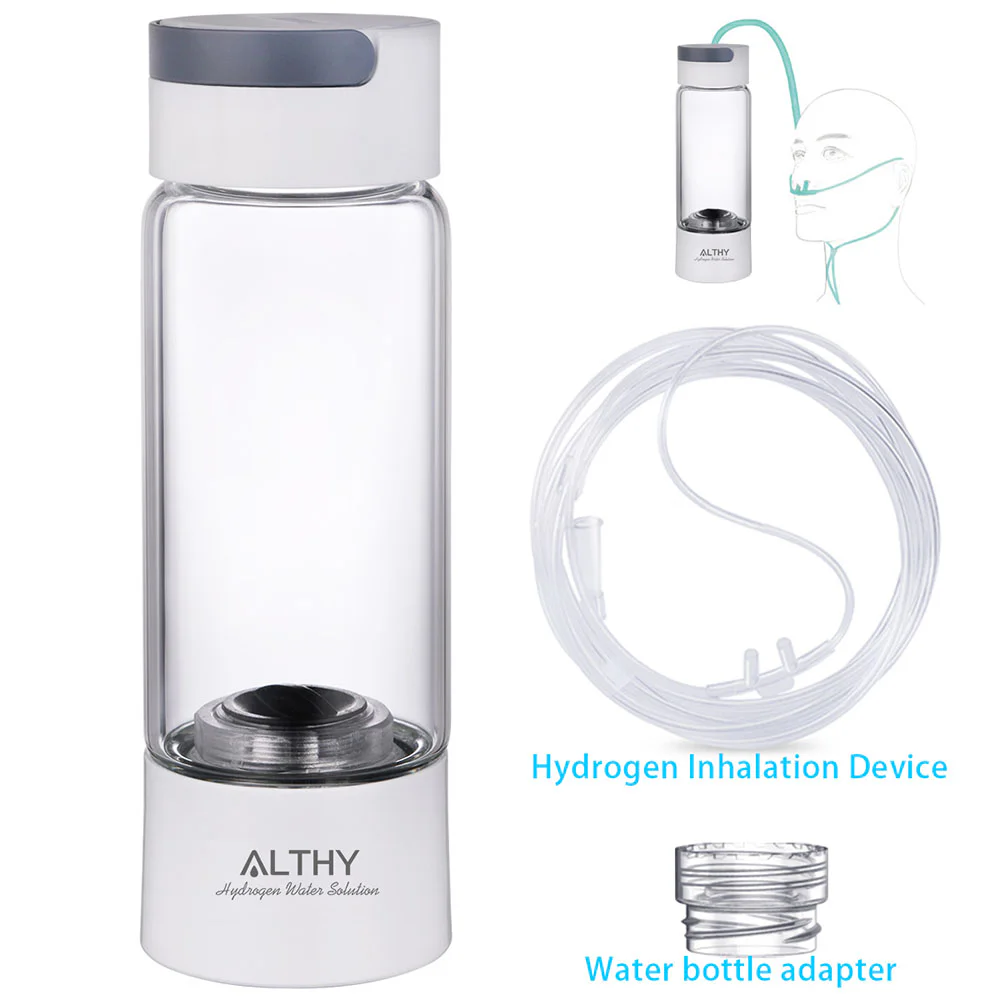 ALTHY Hydrogen Water Bottle NZ | Classic H2 Generator – 380ml ...