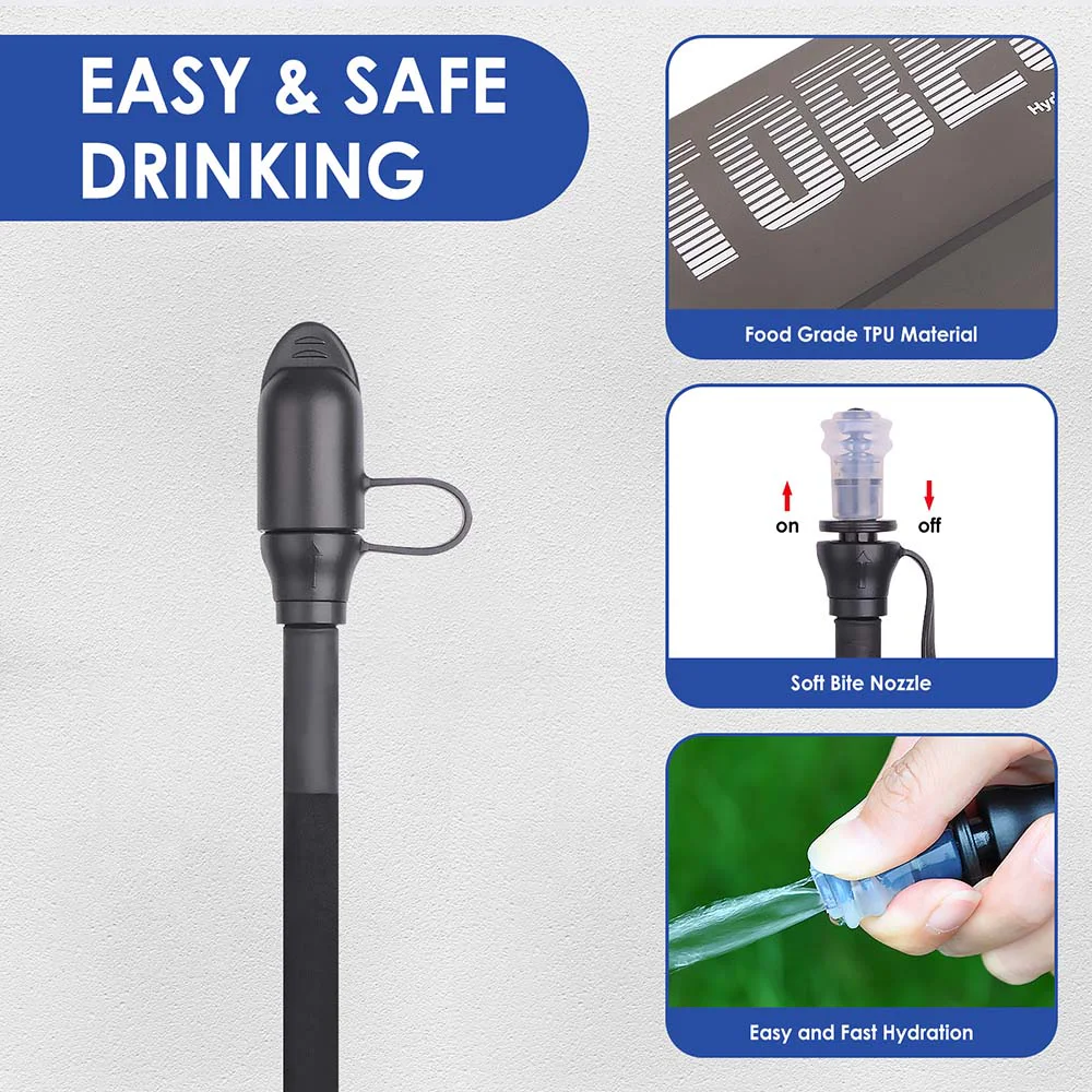 Utobest Walrus Hydration Bladder - 1.5L/2L/3L Water Reservoir for ...