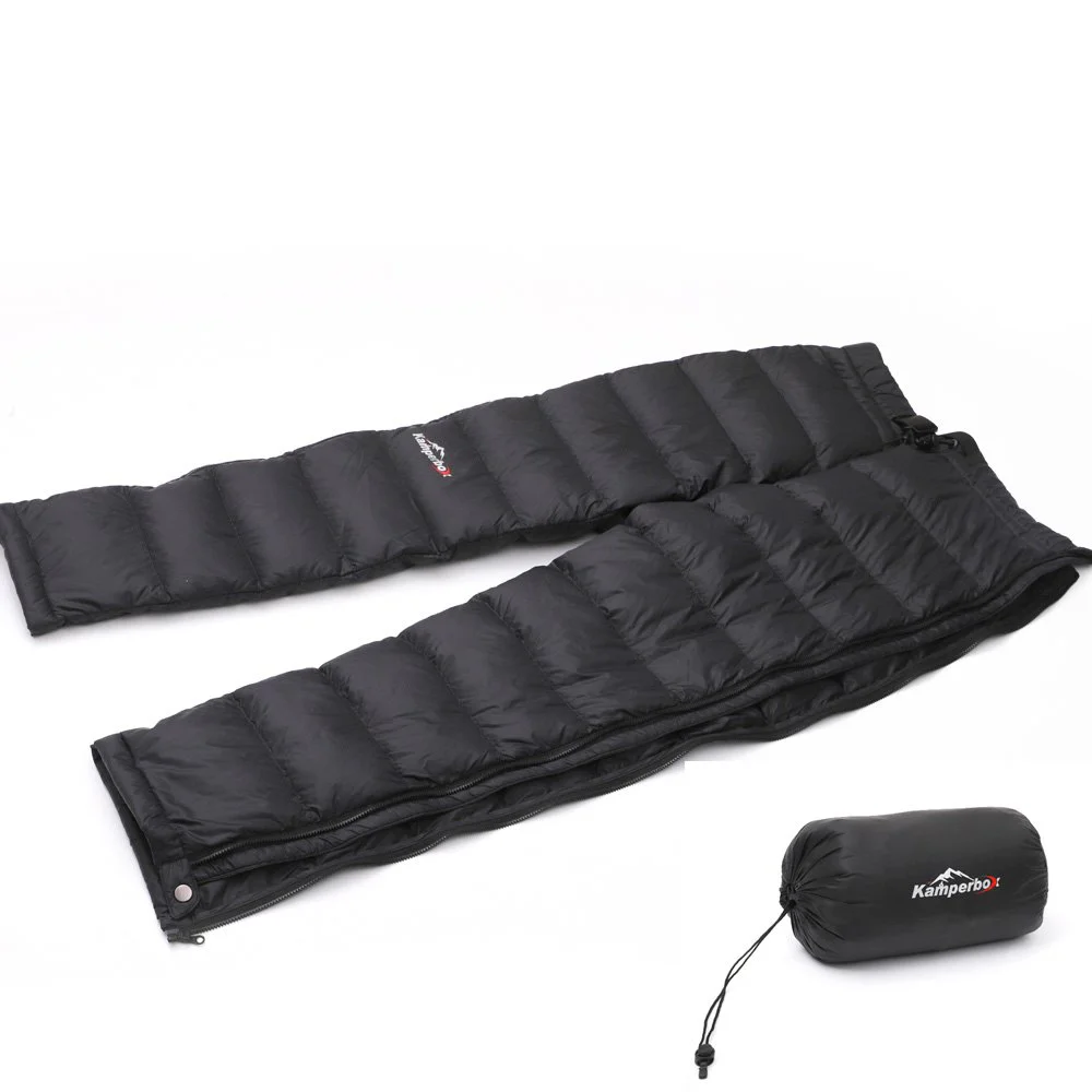 Kamperbox Men's Winter Down Hiking Pants | 800FP Duck Down Insulated ...