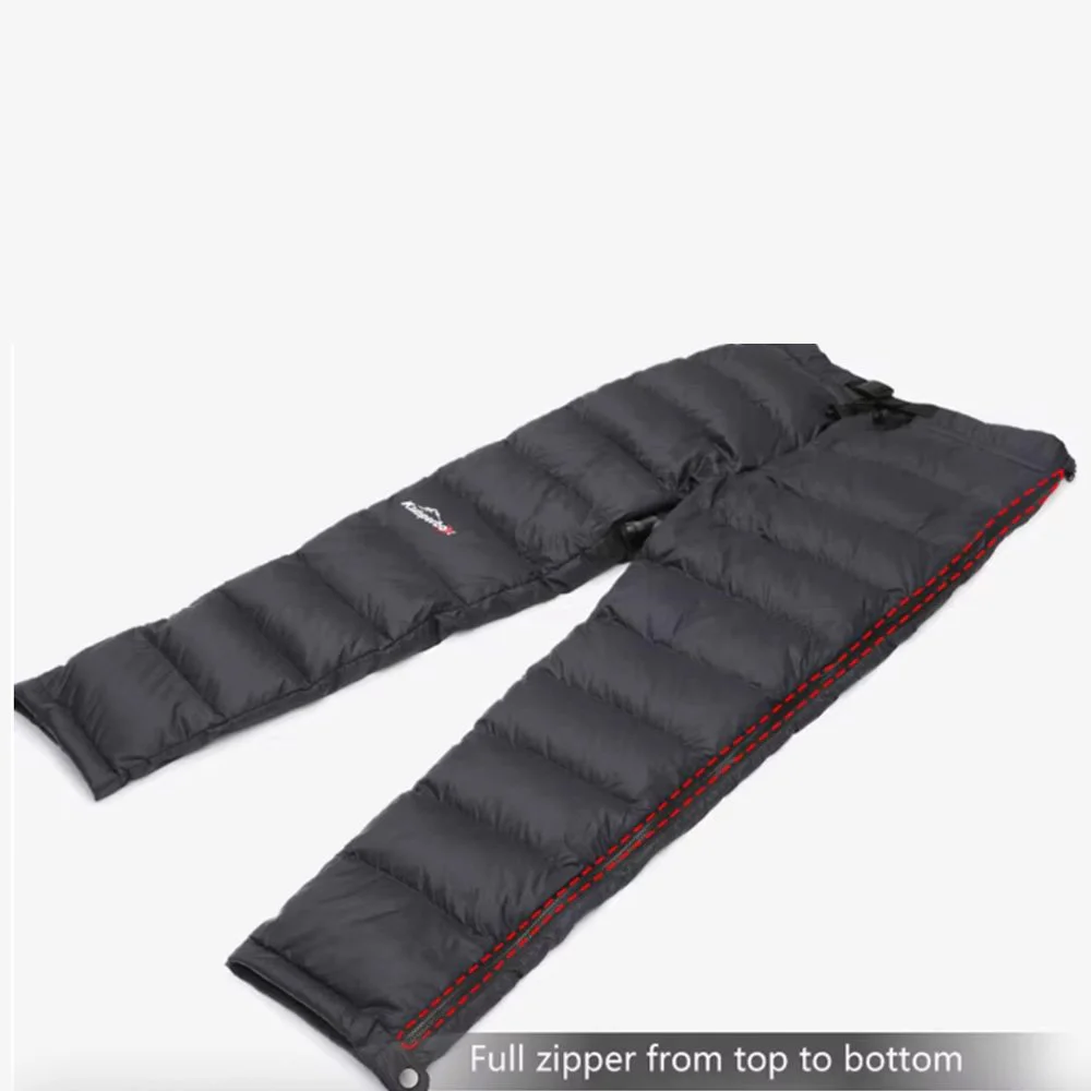 Kamperbox Men's Winter Down Hiking Pants | 800FP Duck Down Insulated ...