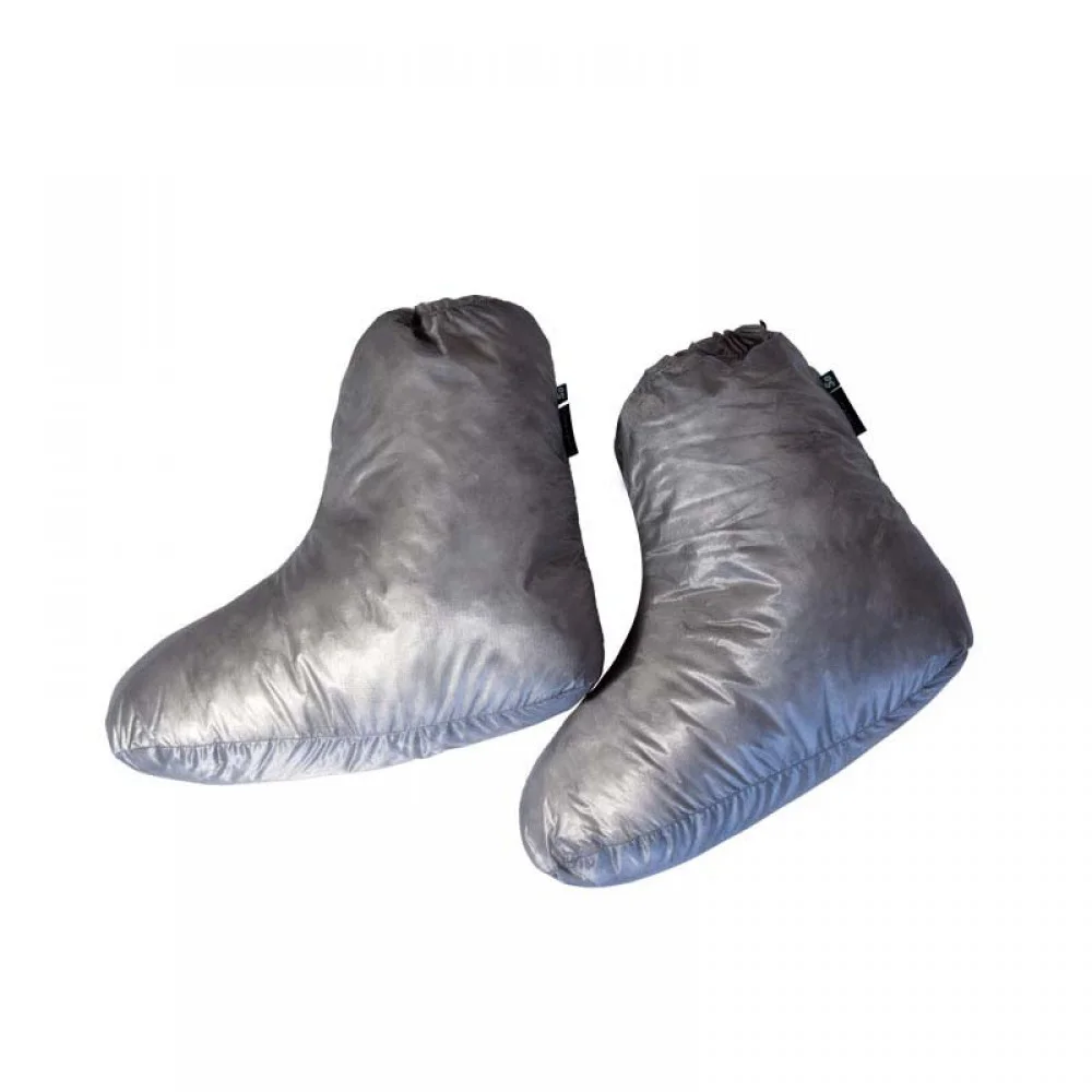 Ice Flame Down Booties | 800FP Ultralight Camp Socks | Backwoods NZ ...