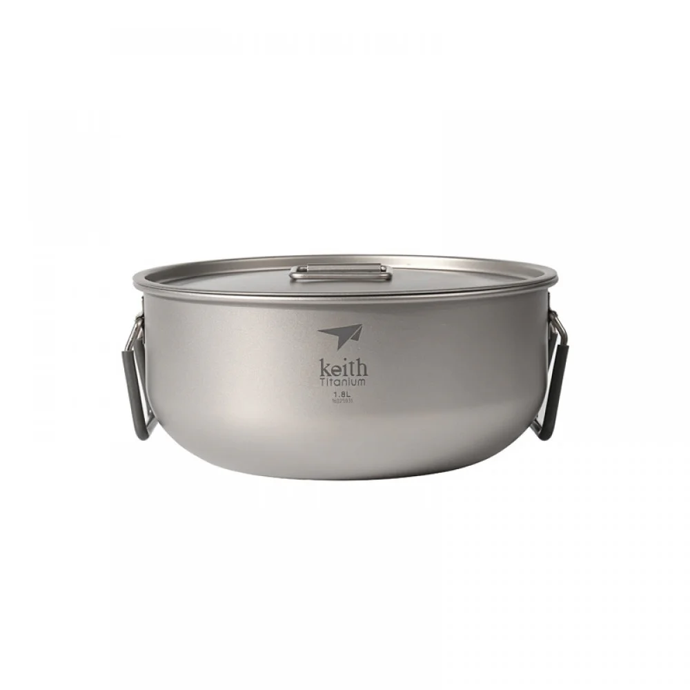 Keith Titanium Stock pot - 1.8L | Backwoods Outdoor Gear