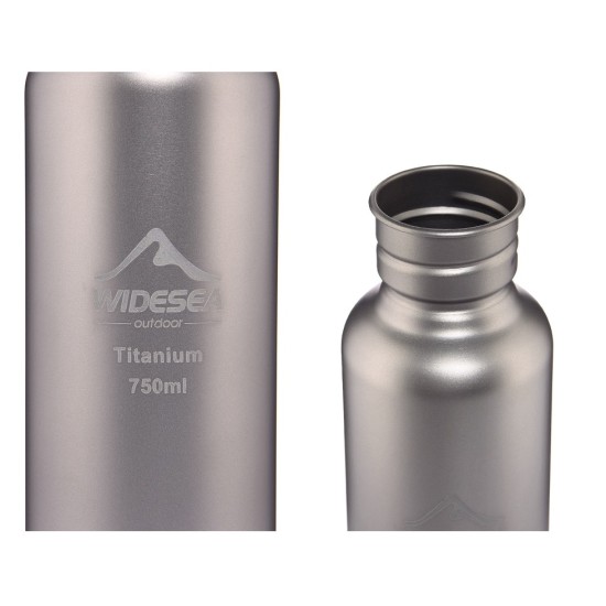 Titanium Water Bottle 750ml