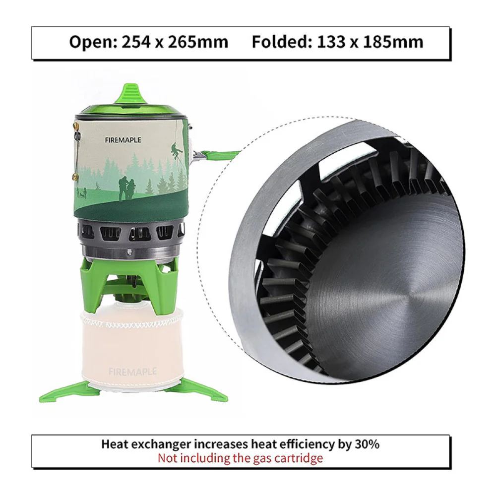 Fire Maple Star X3 Cooking System | Portable Camping Cookware ...