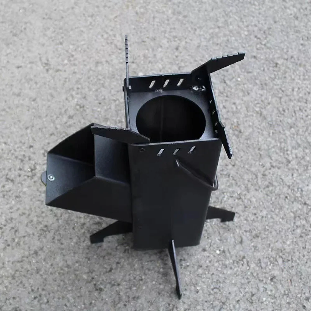 Foldable Rocket Stove | Portable & Efficient Wood Burning Stove ...