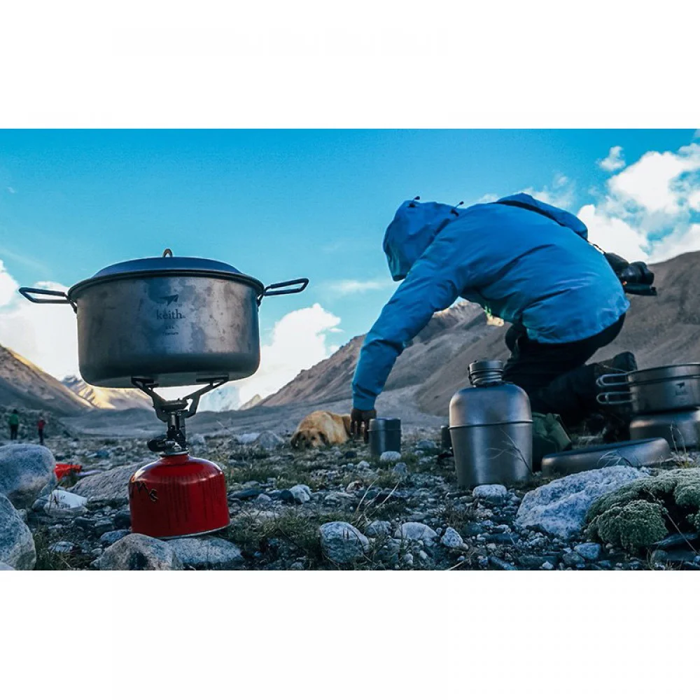 Keith Titanium Pot - 2.5 L | Backwoods Outdoor Gear