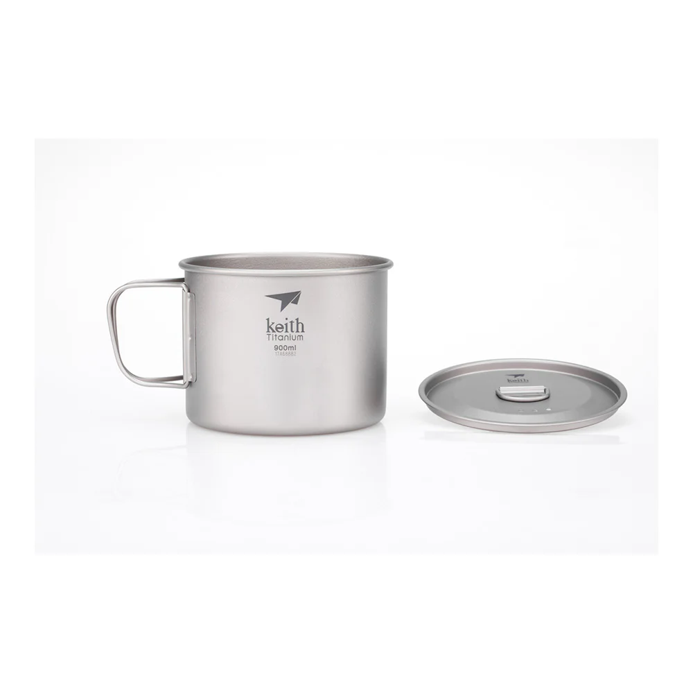 Keith Titanium Pot - 900ml | Backwoods Outdoor Gear