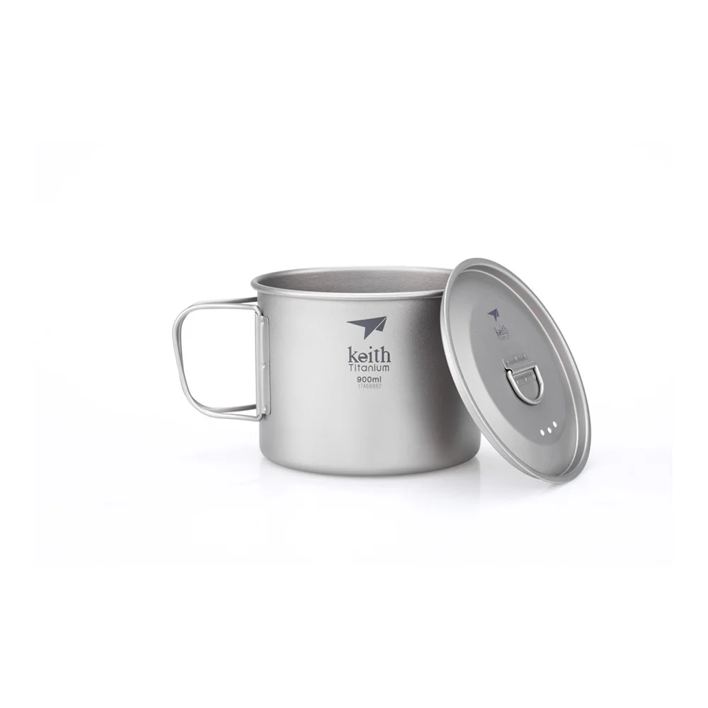 Keith Titanium Pot - 900ml | Backwoods Outdoor Gear