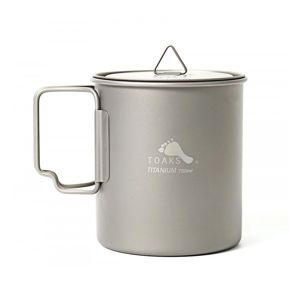 TOAKS Titanium Pot - 750ml | Backwoods Outdoor Gear