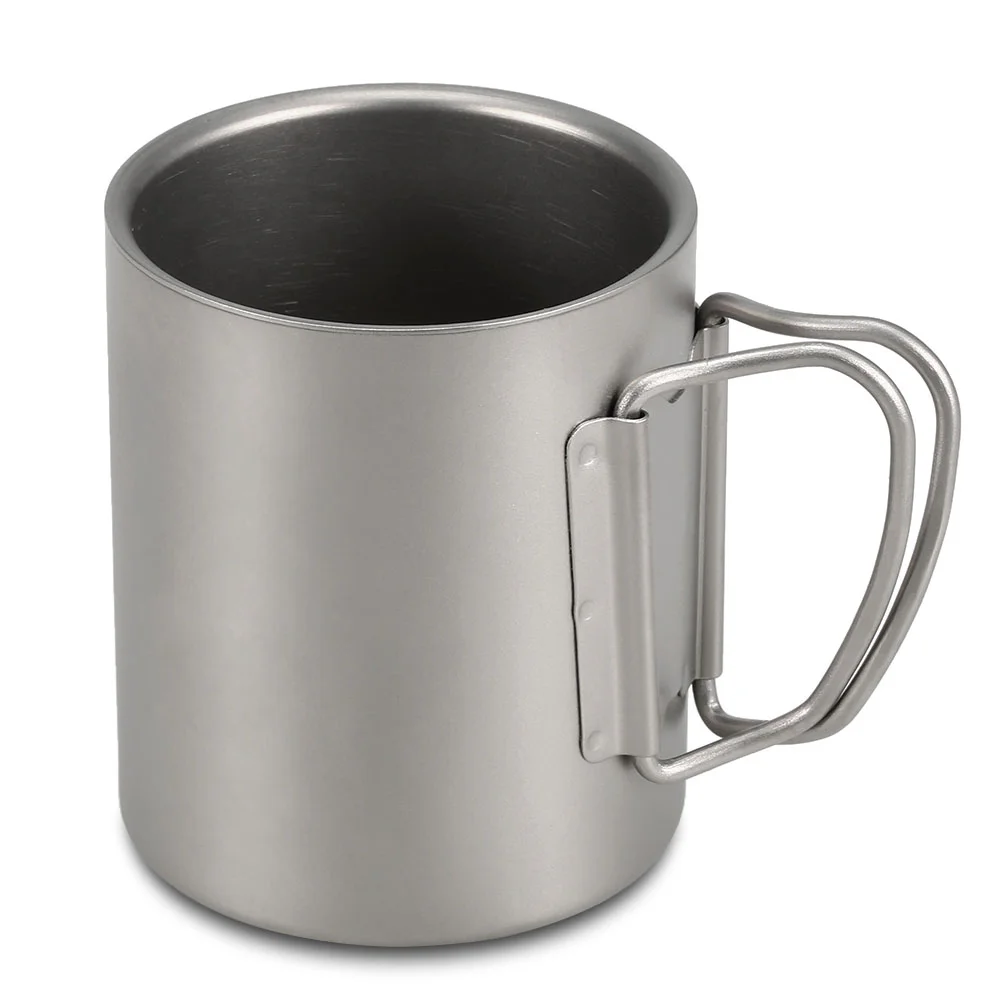 TOMSHOO Double Wall Titanium Mug | Backwoods Outdoor Gear
