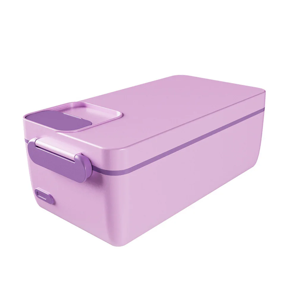 Portable USB Heated Lunch Box | Rechargeable 1L Insulated Food Warmer ...