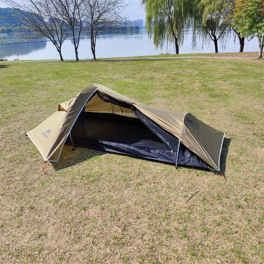 MCETO Ultralight Backpacking Tent | 1 Person Stormproof Camping Tent ...