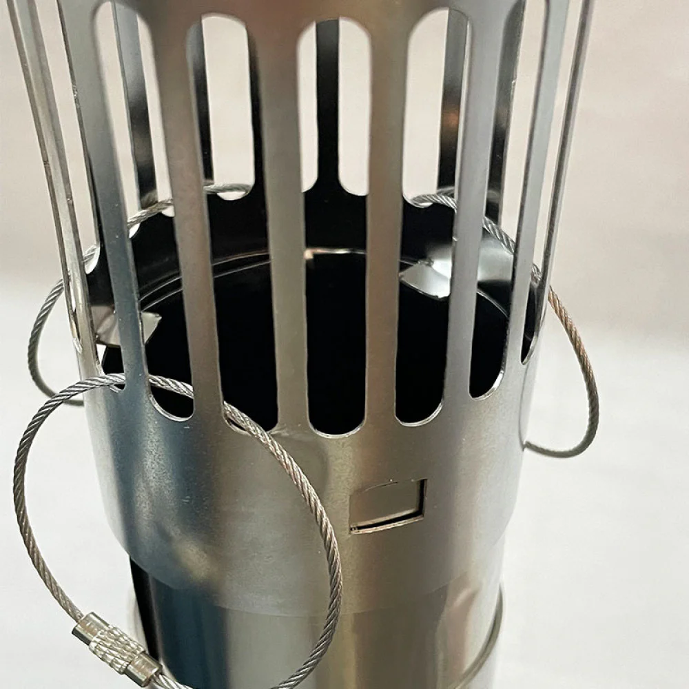 Hot Tent Stove Chimney Damper and Spark Arrestor Set | Backwoods ...