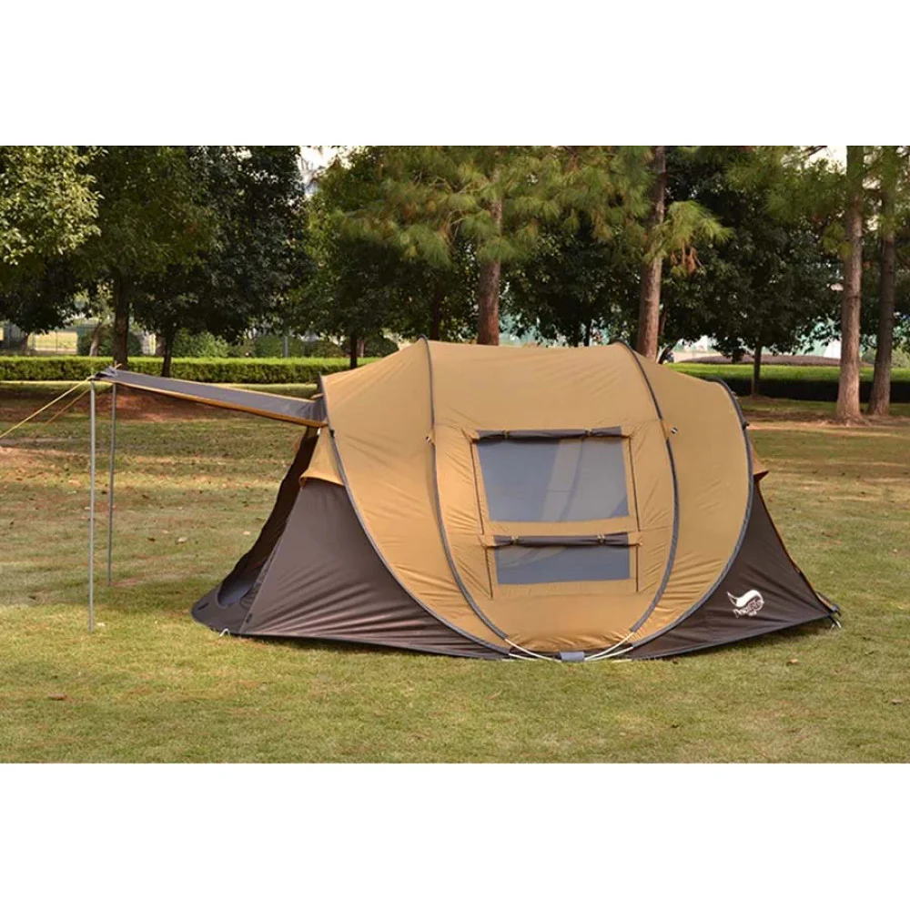 Desert&Fox 3-4 People 4 Season Automatic Pop-up Tent - Easy Setup ...