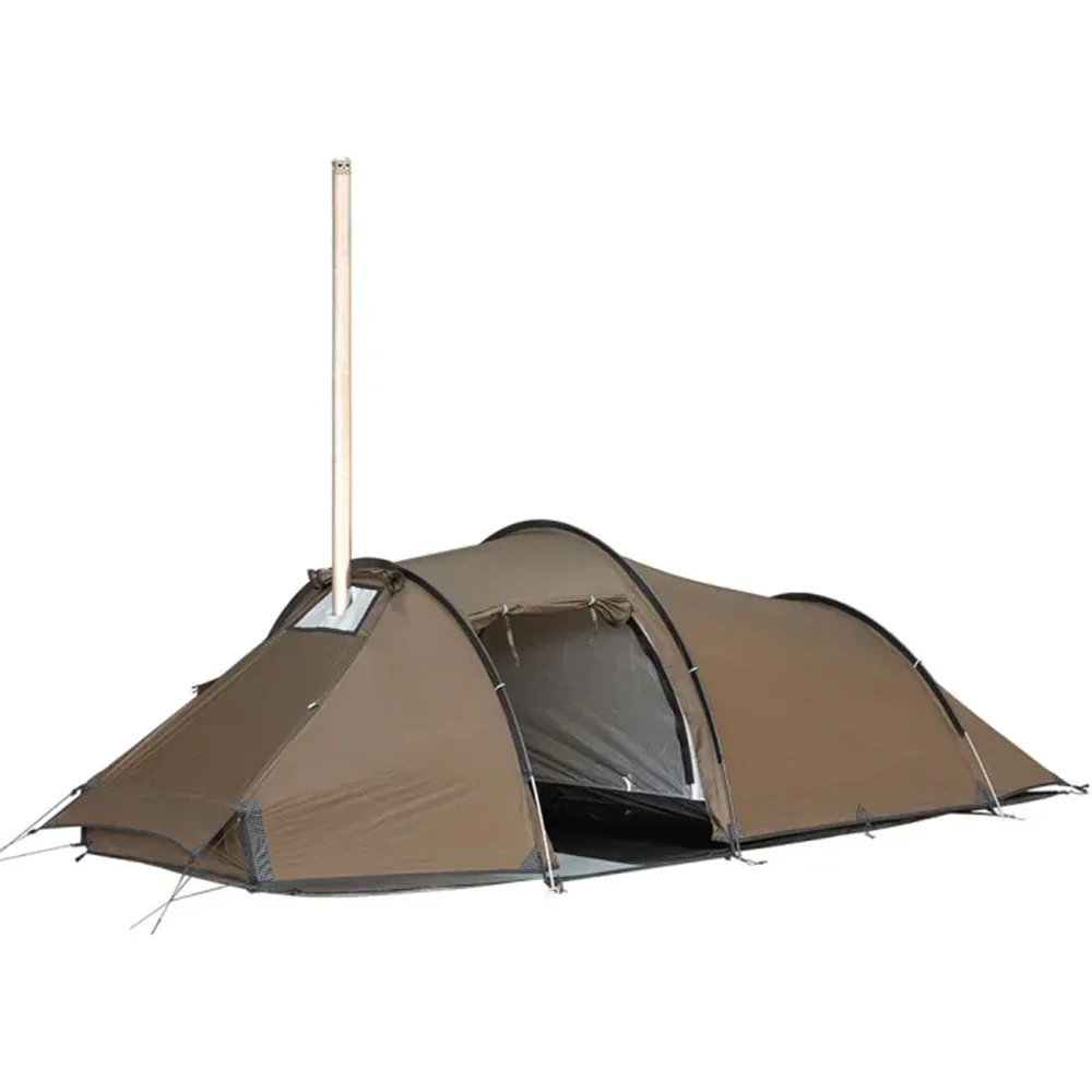 Pomoly Locomotive 2-Person Tent with Stove Jack | Tunnel-Type Hot Tent ...