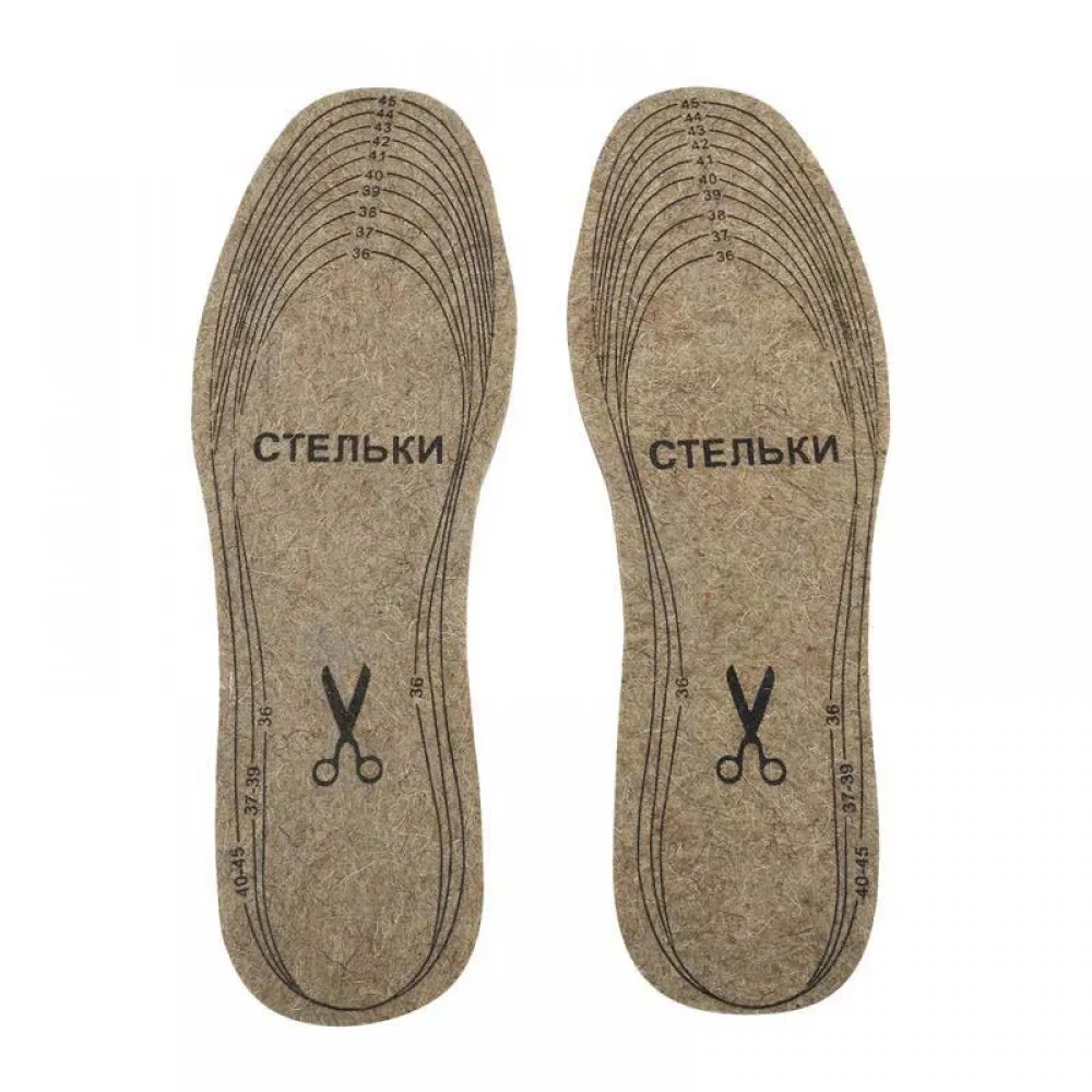 Thermal Insoles – Cut-to-Fit Winter Felt Shoe Inserts | Backwoods ...