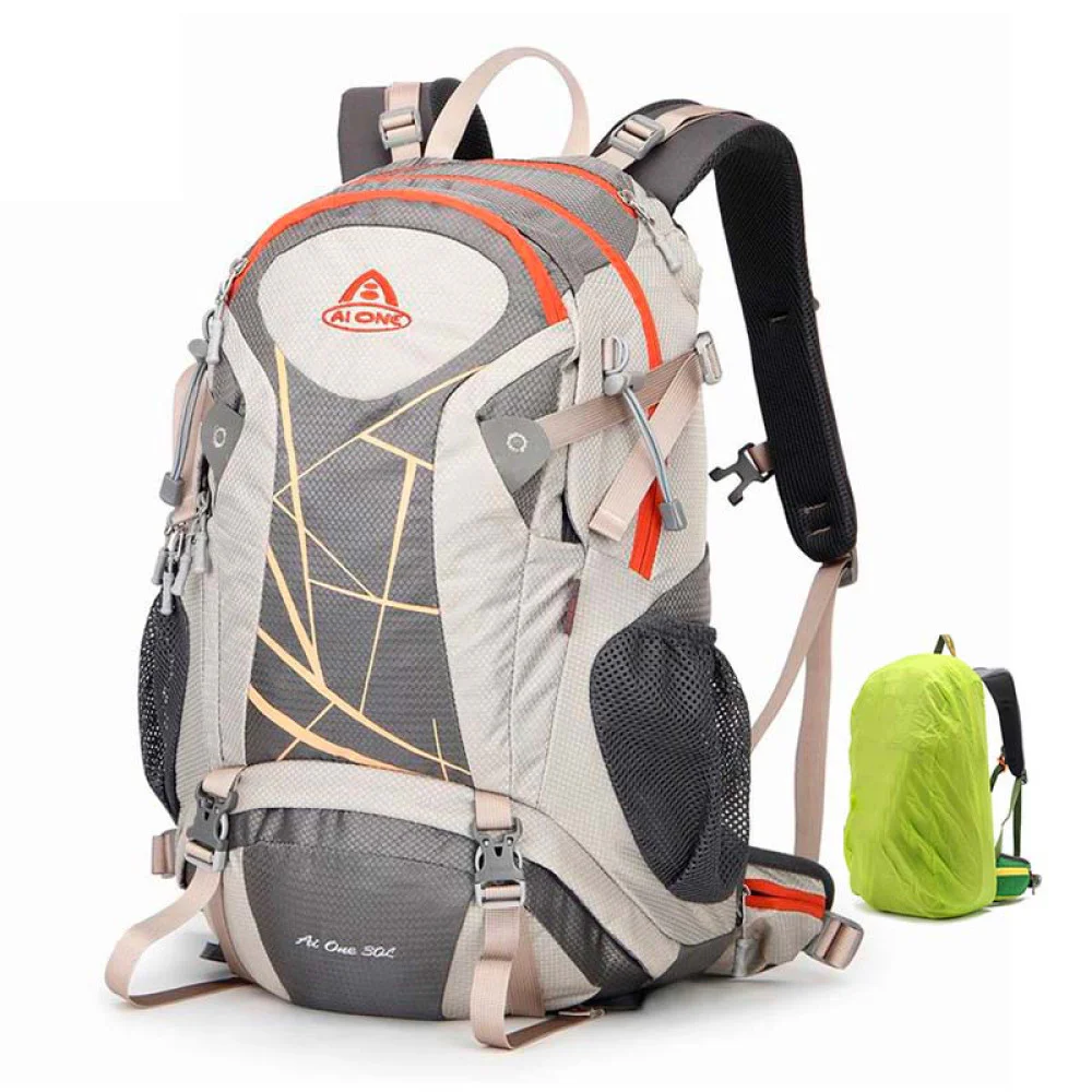 30L Travel Backpack with Rain Cover - Ideal for Climbing, Camping ...