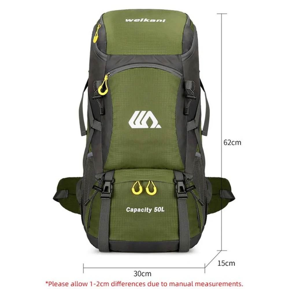 TrailGuardian 50L Lightweight Hiking Backpack | Backwoods Outdoor Gear