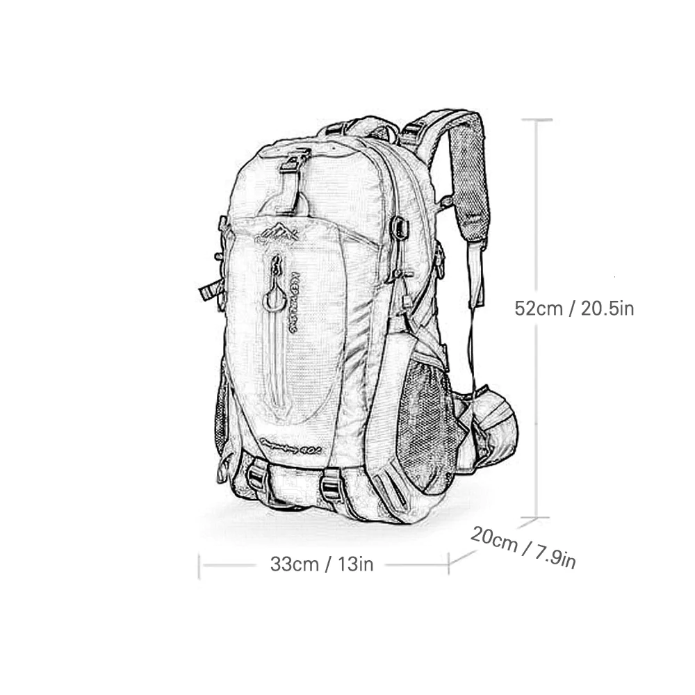 TrailMaster 40L Adventure Rucksack | Backwoods Outdoor Gear