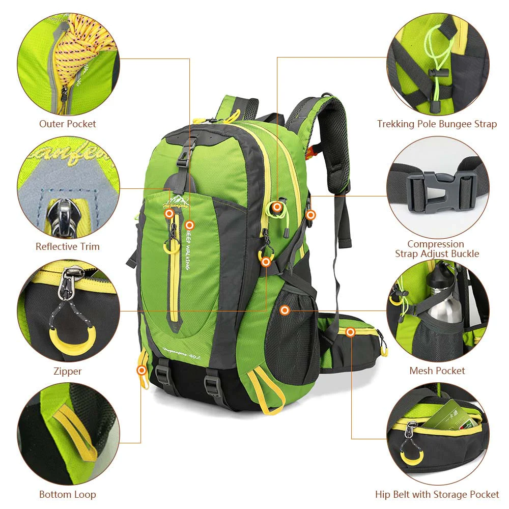 TrailMaster 40L Adventure Rucksack | Backwoods Outdoor Gear