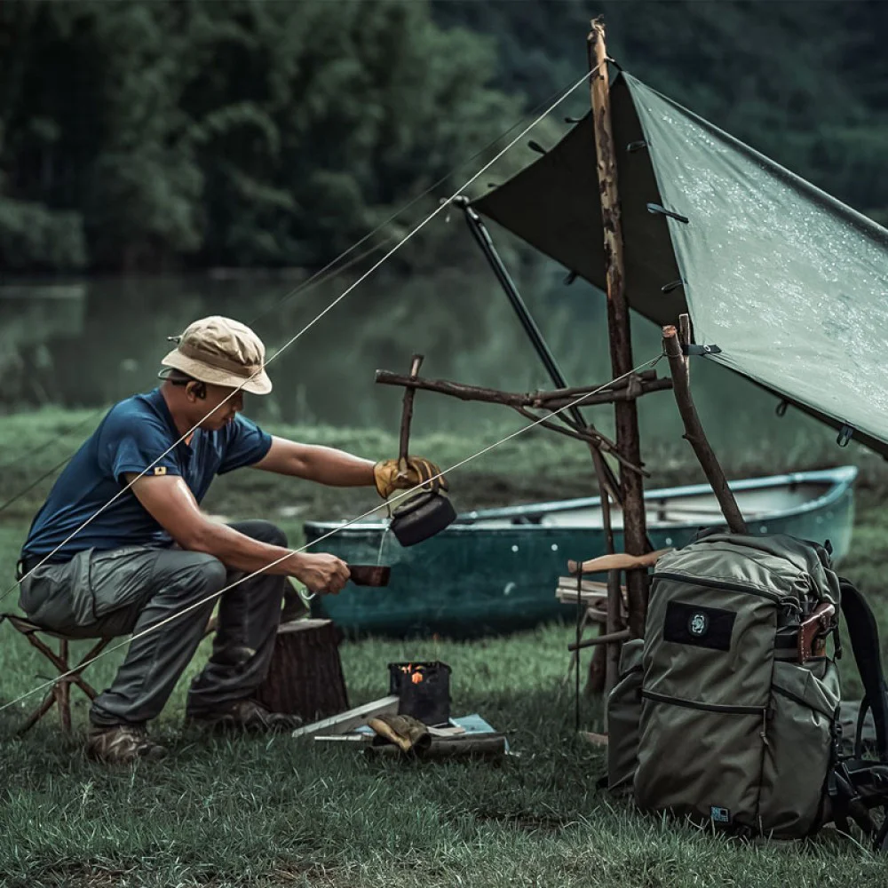 OneTigris WILD ROCKET Bushcraft Backpack | Cordura Nylon Rucksack ...
