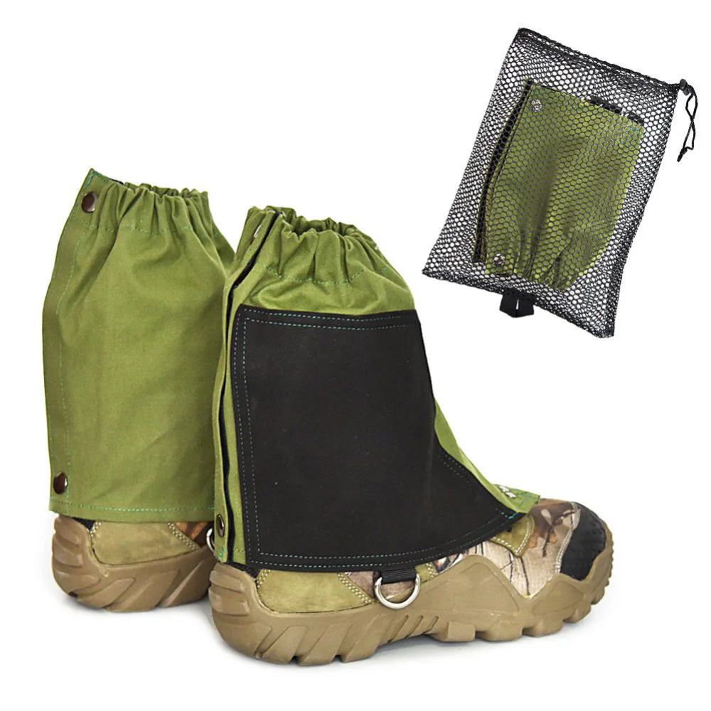 Waterproof Snow Leg Gaiters | Wear-resistant canvas | Backwoods Outdoor ...