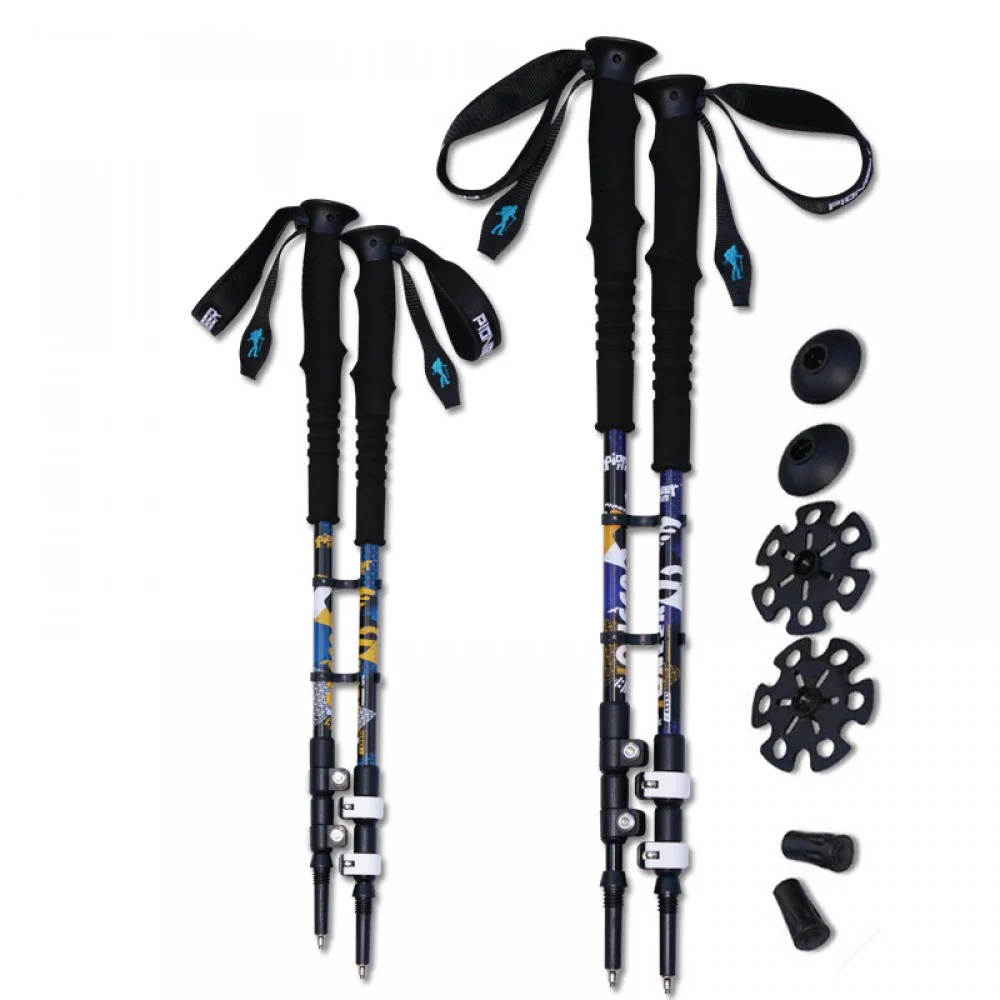 PIONEER Ultralight Aluminum Trekking Poles - Pair. | Backwoods Outdoor Gear