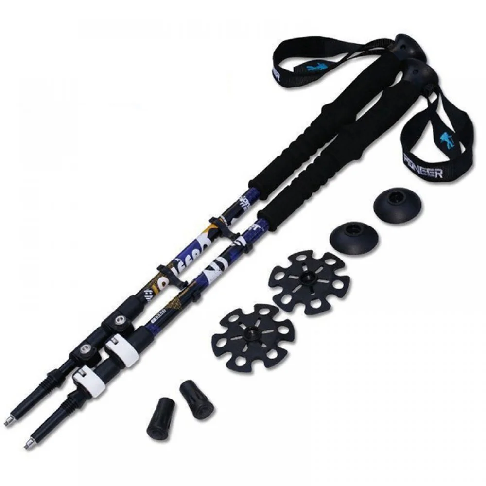 PIONEER Ultralight Aluminum Trekking Poles - Pair. | Backwoods Outdoor Gear